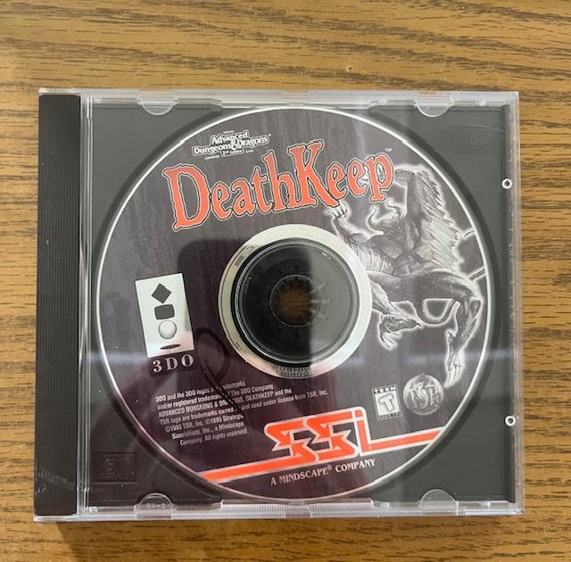 DeathKeep | Item and Manual only | 3DO