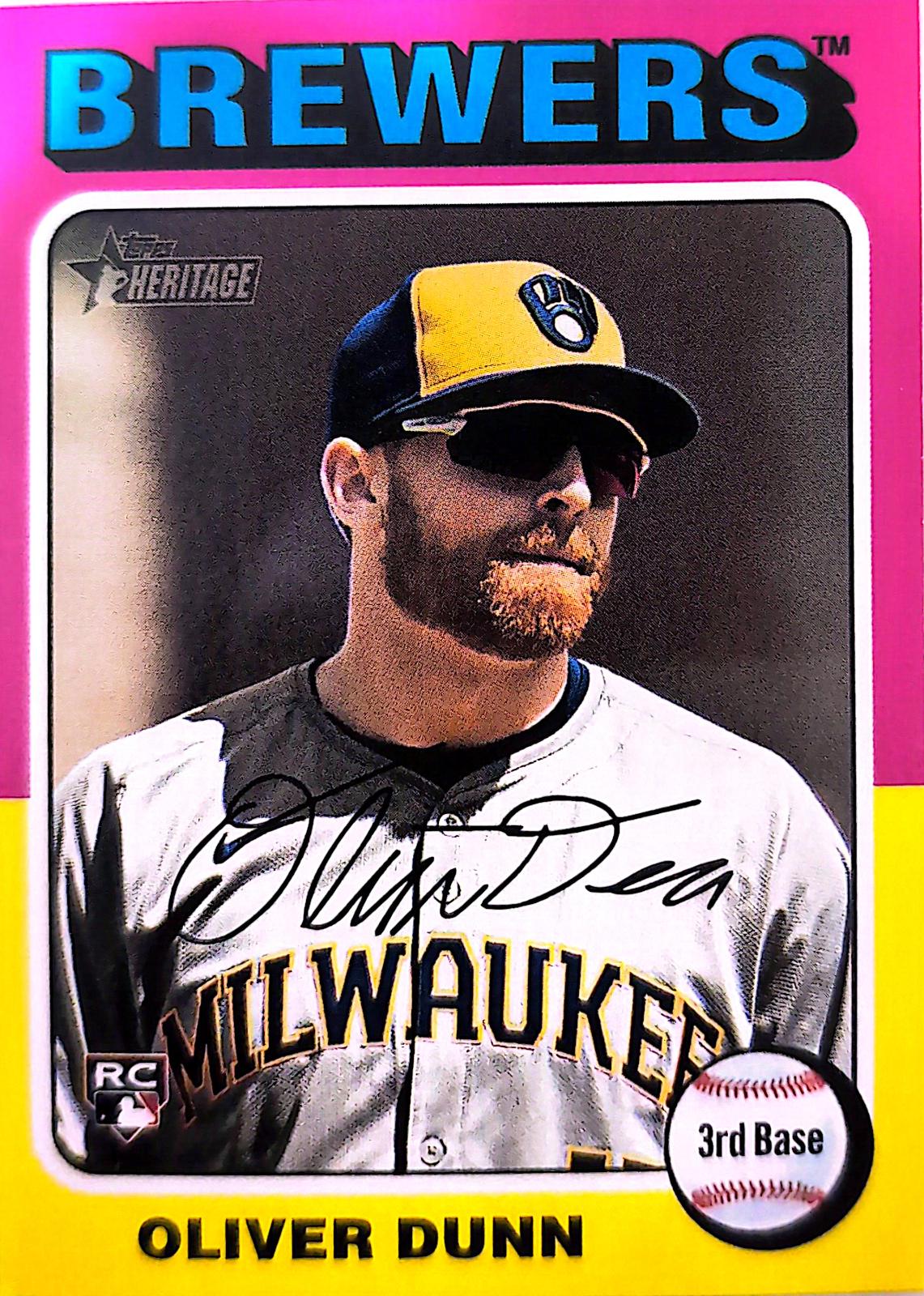 Oliver Dunn #653 Prices [Rookie] | 2024 Topps Heritage | Baseball Cards