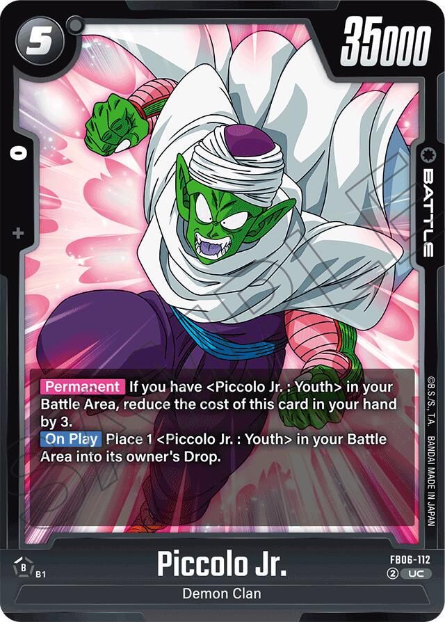 Piccolo Jr. FB06-112 Prices | Dragon Ball Super Rivals Clash | Dragon ...