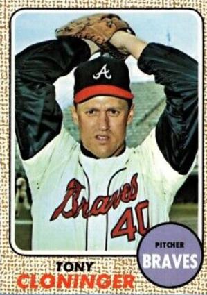 Tony Cloninger #93 Prices | 1968 Topps | Baseball Cards