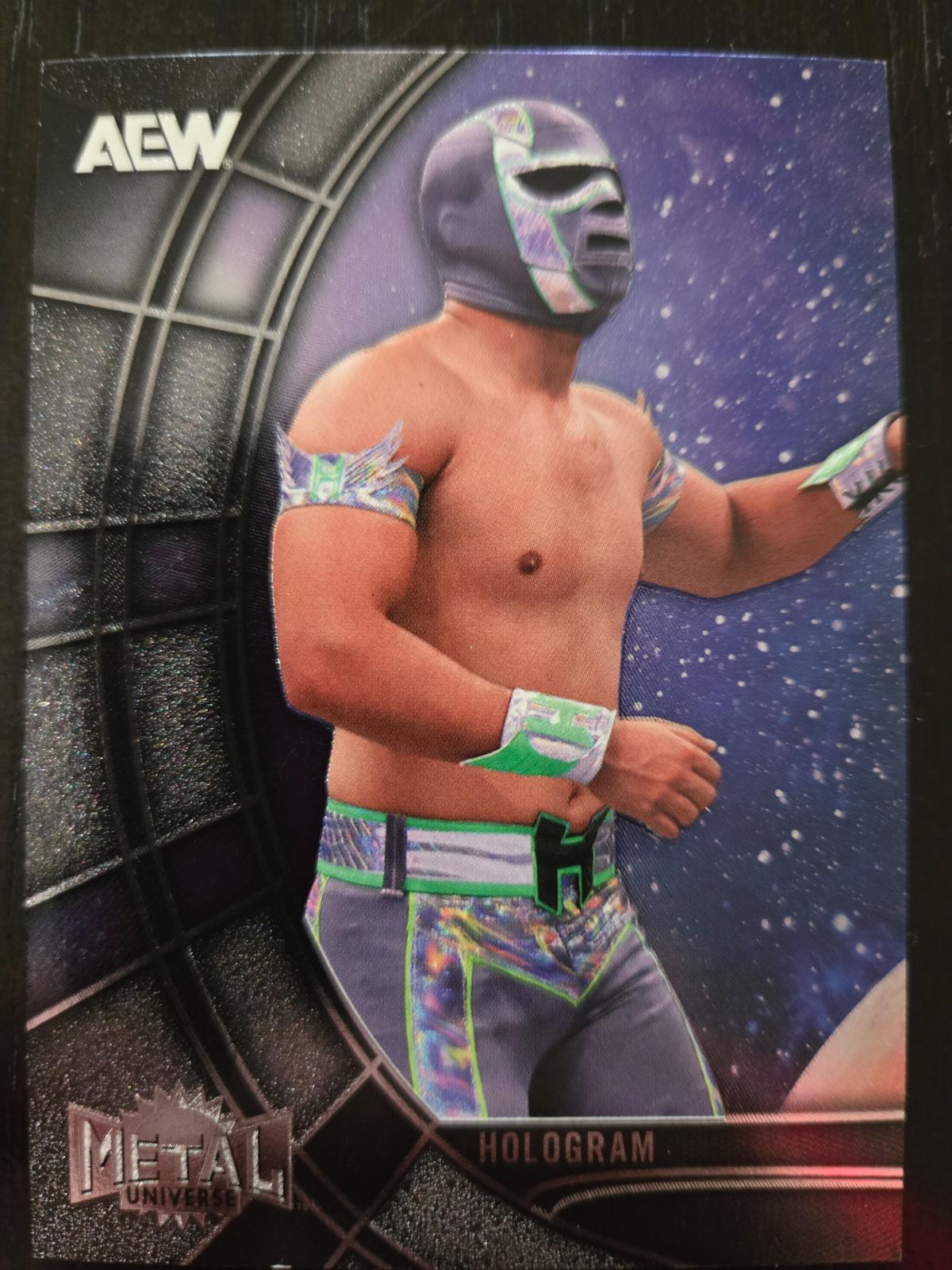 Hologram #42 Prices | 2025 Upper Deck SkyBox Metal Universe AEW ...
