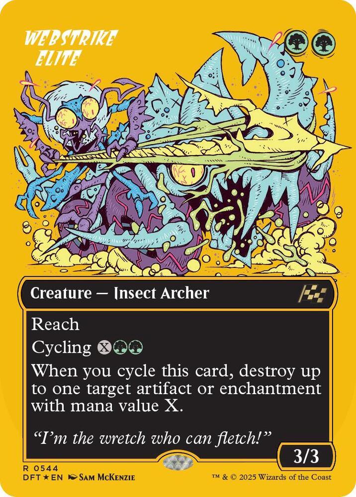 Webstrike Elite [First Place Foil] #544 Prices | Magic Aetherdrift ...