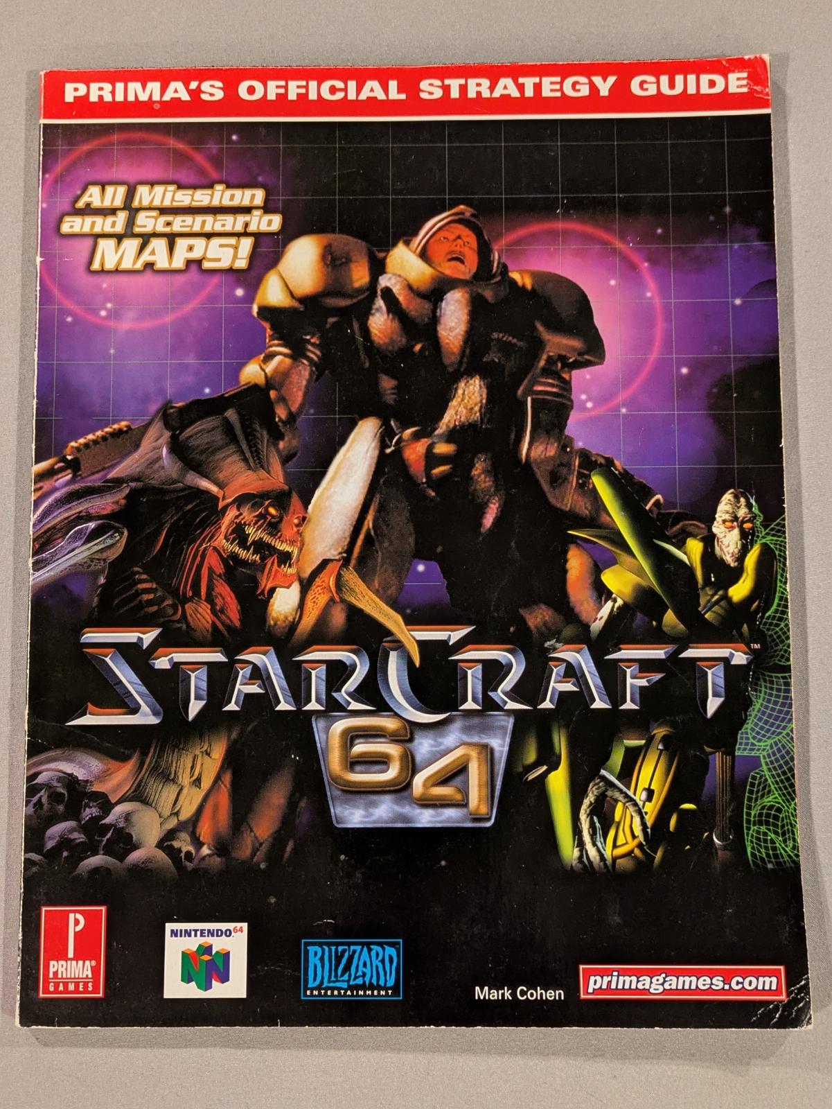 Starcraft 64 [Prima] Prices Strategy Guide | Compare Loose, CIB & New ...