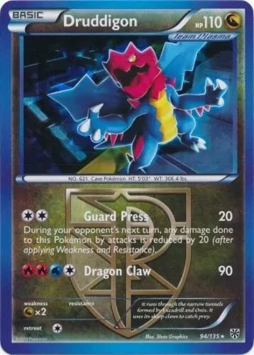 Druddigon [Cracked Ice Holo] | Ungraded | Pokemon Plasma Storm