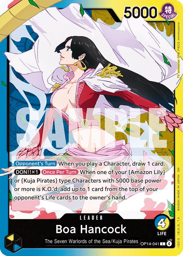 Boa Hancock OP14-041 Prices | One Piece Azure Sea's Seven | One Piece Cards