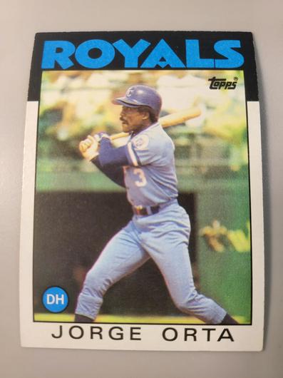Jorge Orta | Ungraded | 1986 Topps