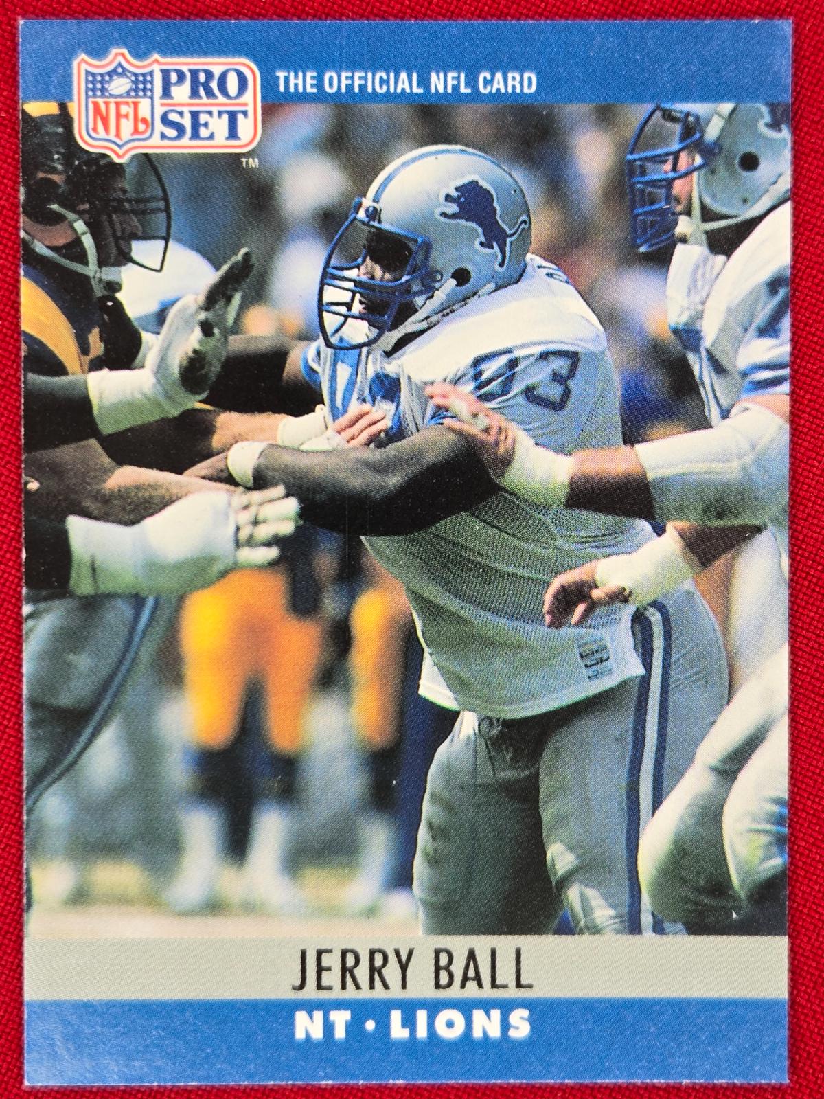 Jerry Ball #96 Prices | 1990 Pro Set | Football Cards