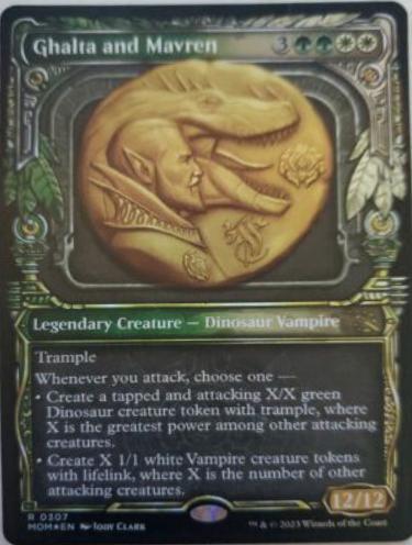 Ghalta and Mavren | Ungraded | Magic March of the Machine