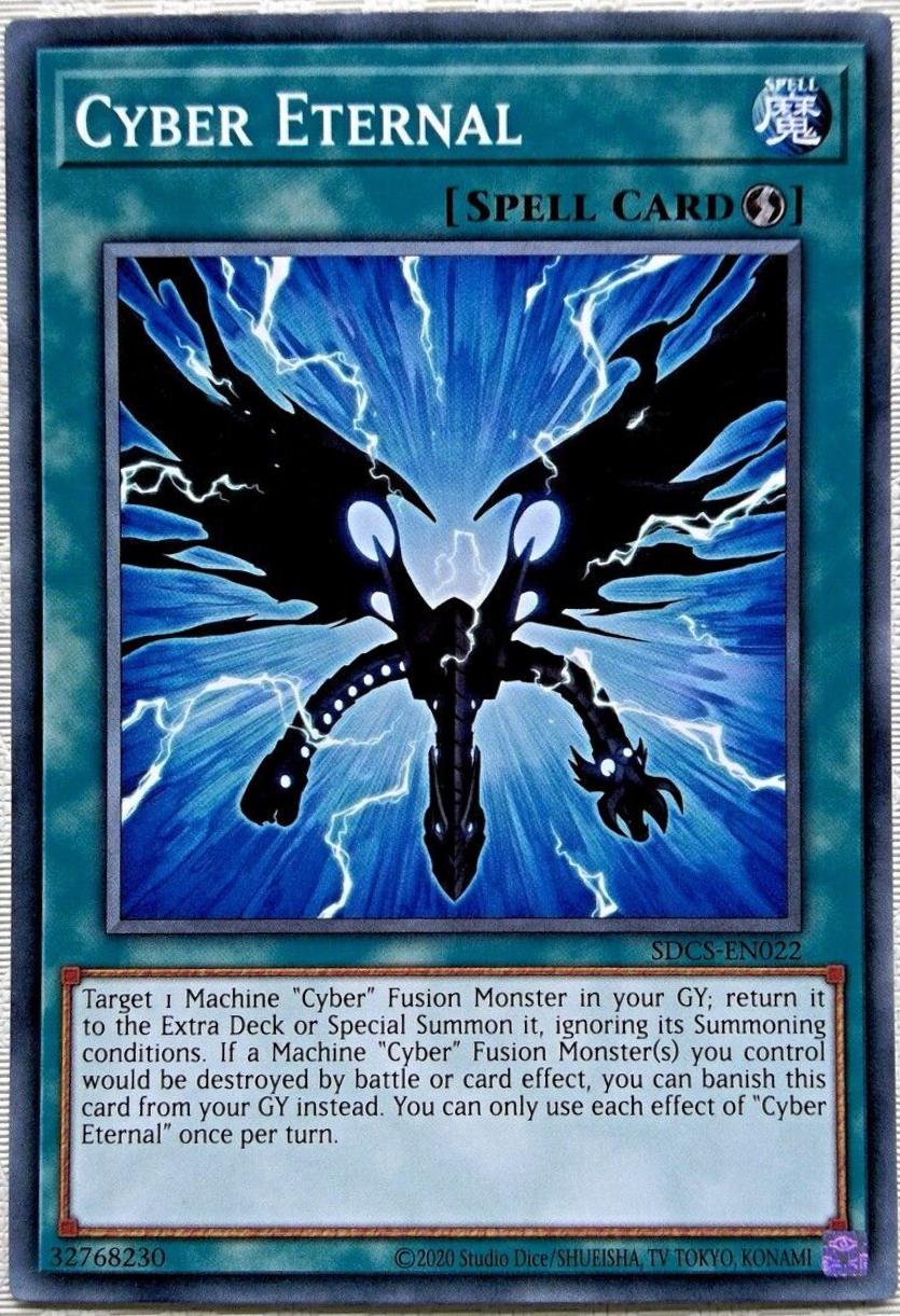 Cyber Eternal SDCS-EN022 Prices | YuGiOh Structure Deck: Cyber Strike ...