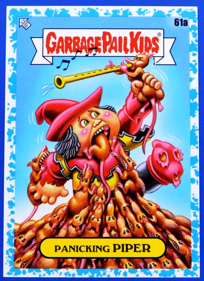 Panicking Piper [Blue] #61a Prices | Garbage Pail Kids Book Worms | GPK Cards
