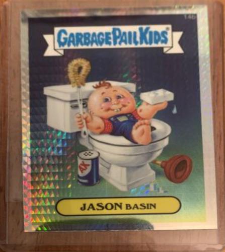 JASON Basin [Prism] #14b Prices | 2013 Garbage Pail Kids Chrome | GPK Cards