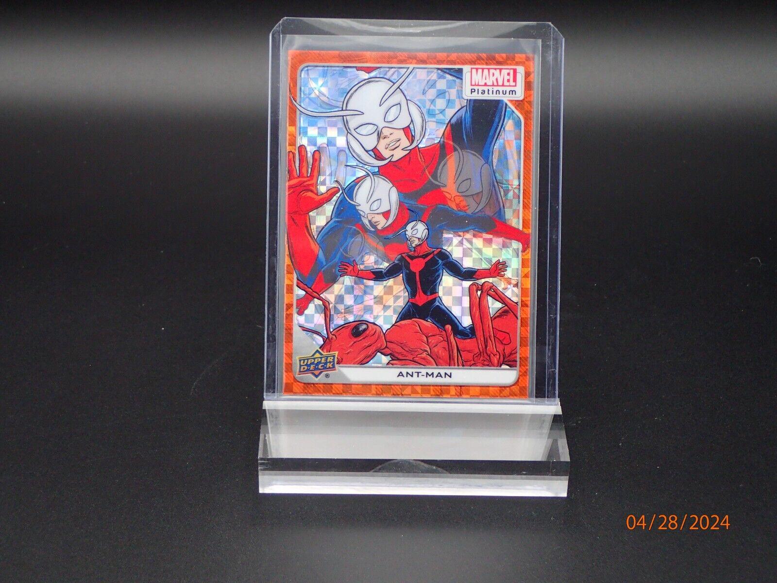 Ant-Man [Orange Checkers] #98 Prices | Marvel 2023 Upper Deck Platinum ...