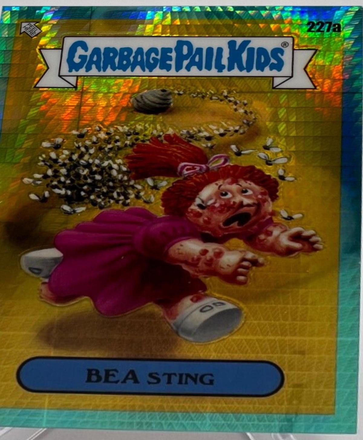 BEA Sting [Aqua Prism] #227a Prices | 2023 Garbage Pail Kids Chrome ...