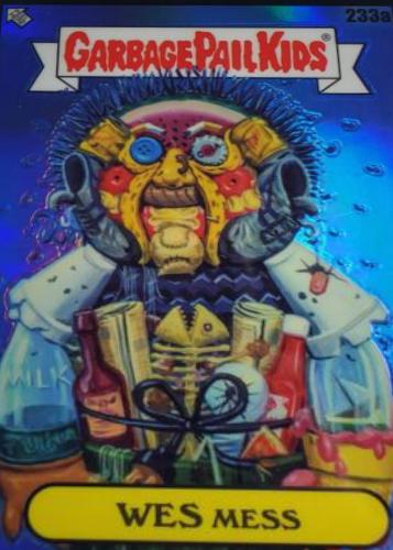 WES Mess [Black] #233a Prices | 2023 Garbage Pail Kids Chrome | GPK Cards