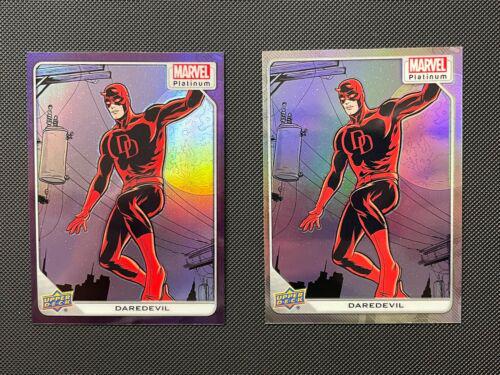 Daredevil [Purple Rainbow] #96 Prices | Marvel 2023 Upper Deck Platinum ...