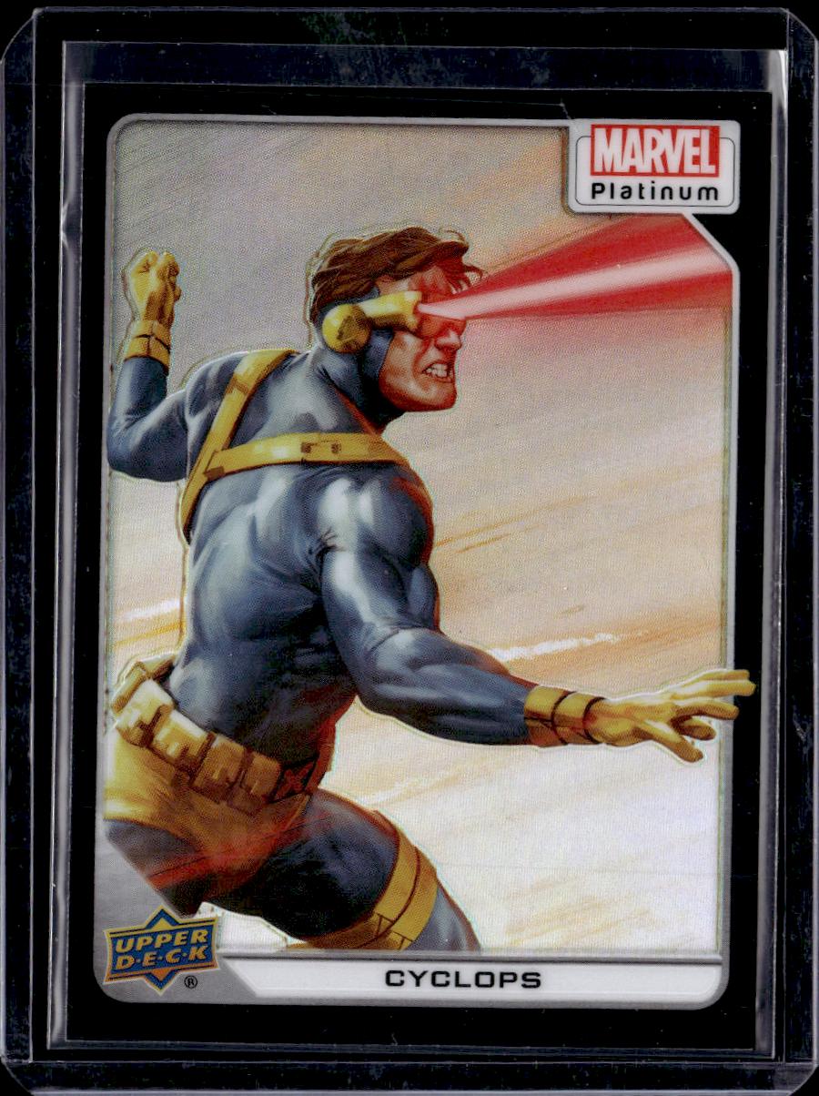 Cyclops [Black Rainbow] #60 Prices | Marvel 2023 Upper Deck Platinum ...