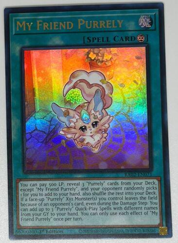 My Friend Purrely [Ultra Rare] RA02-EN071 Prices | YuGiOh 25th ...