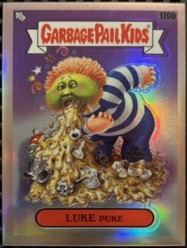 LUKE Puke [Rose Gold Refractor] #170b Prices | 2022 Garbage Pail Kids ...