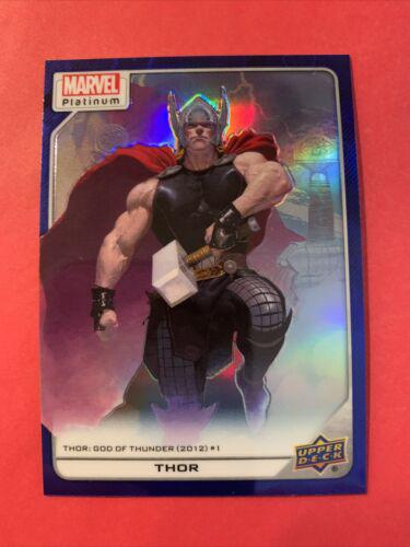 Thor [Blue Rainbow] #134 Prices | Marvel 2023 Upper Deck Platinum ...