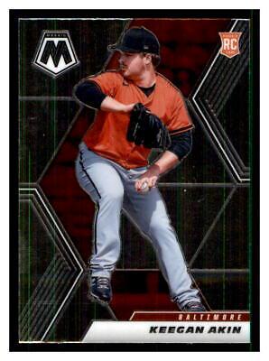 Keegan Akin #239 Prices [Rookie] | 2021 Panini Mosaic | Baseball Cards