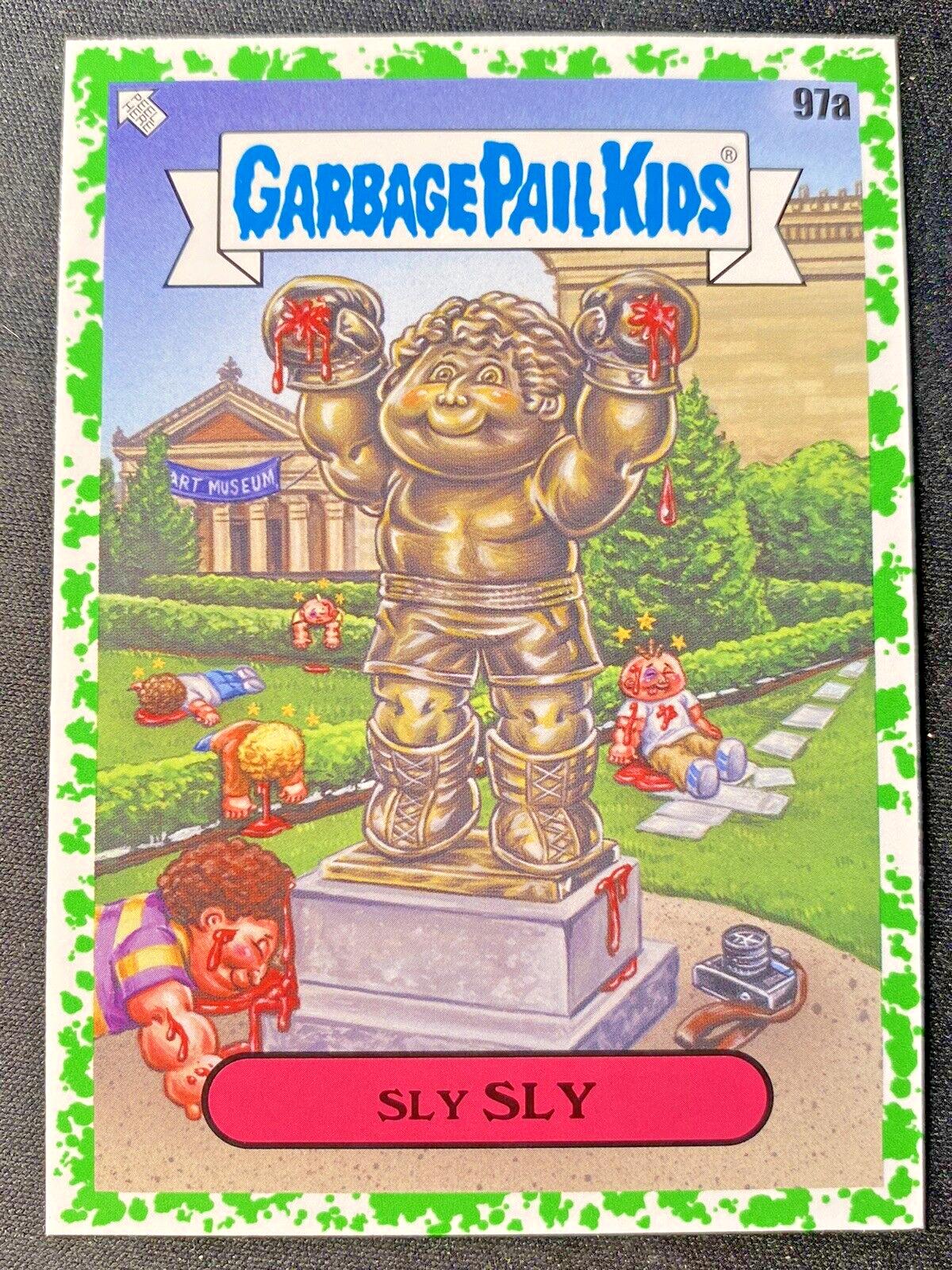 Sly SLY [Green] #97a Prices | Garbage Pail Kids Go on Vacation | GPK Cards