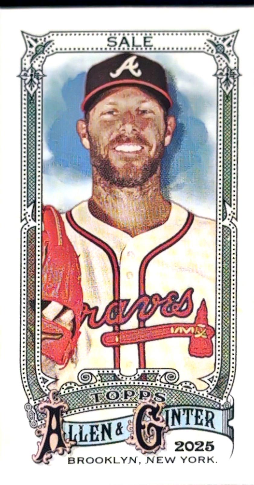 Chris Sale [Allen Ginter Mini] #144 Prices | 2025 Topps Allen and ...
