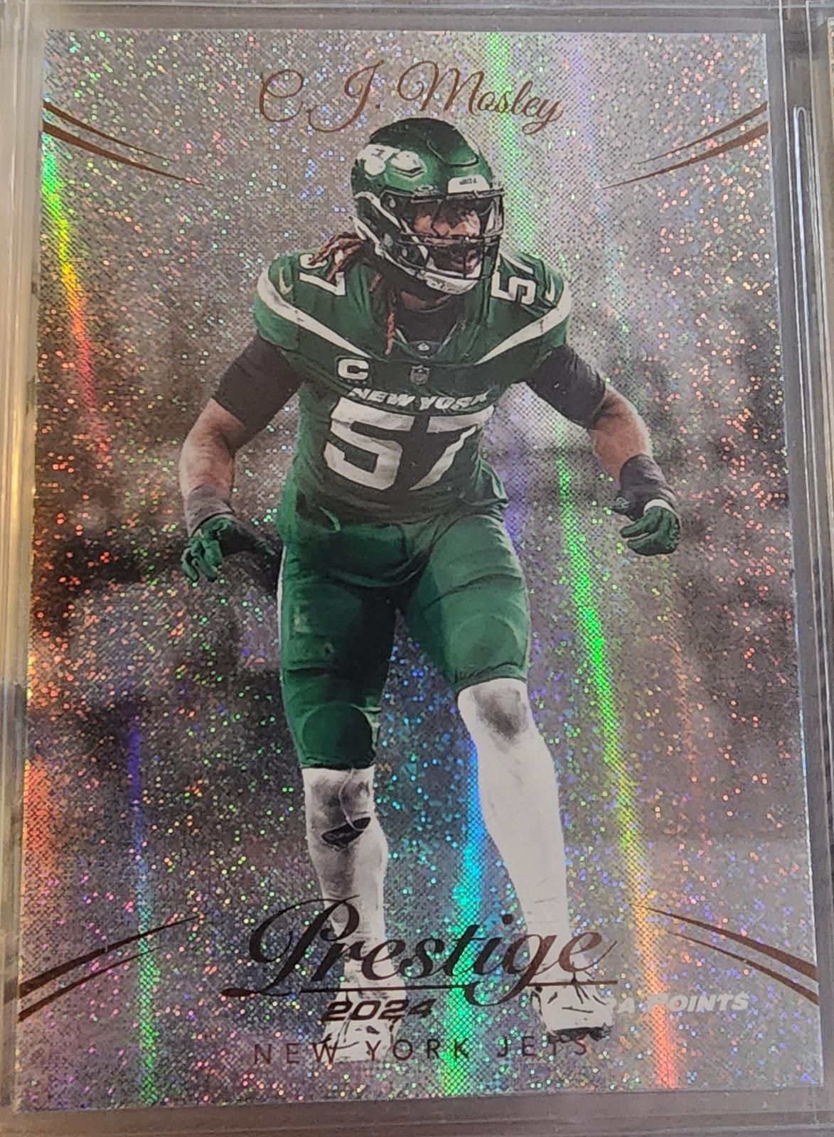 C.J. Mosley [Dots Xtra Points] #232 Prices | 2024 Panini Prestige ...