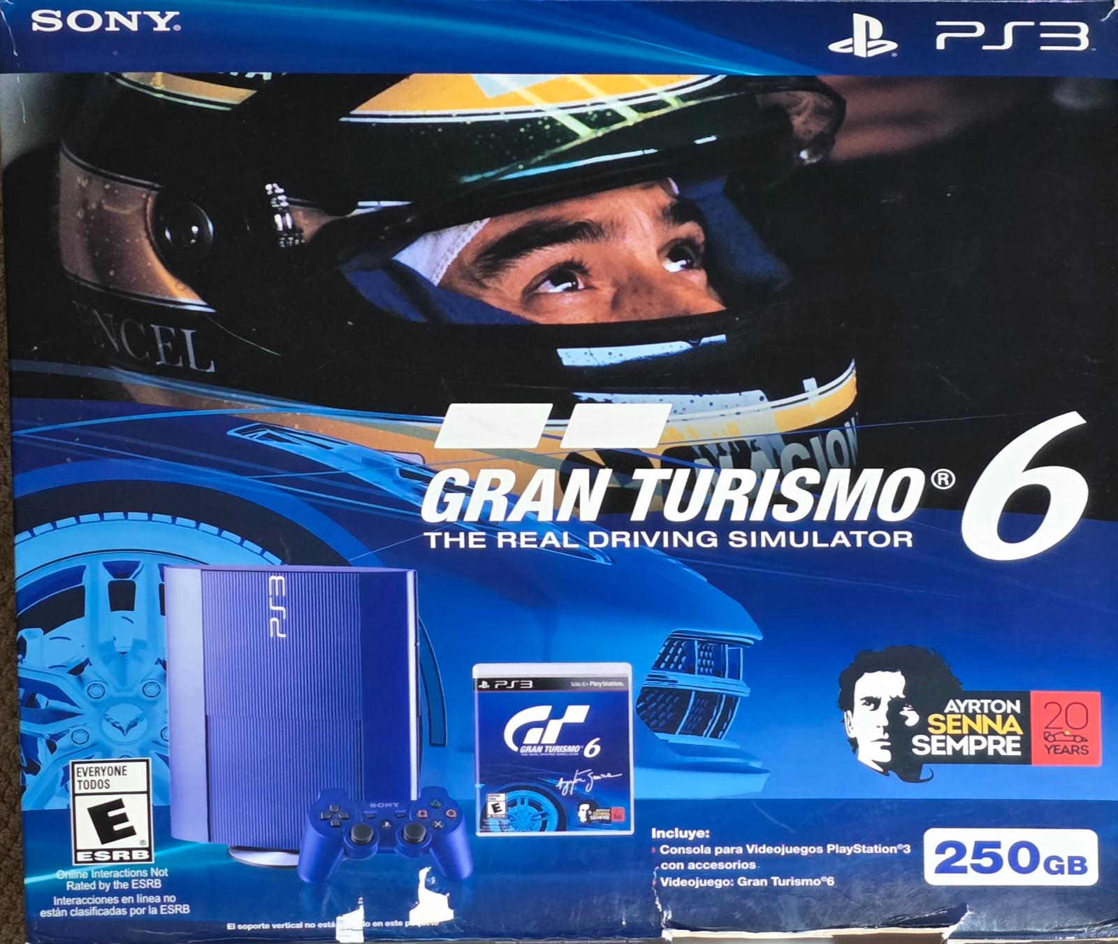 Ps3 Super Slim 250gb Azul Blue Gran Turismo 6 Bundle Prices Playstation ...