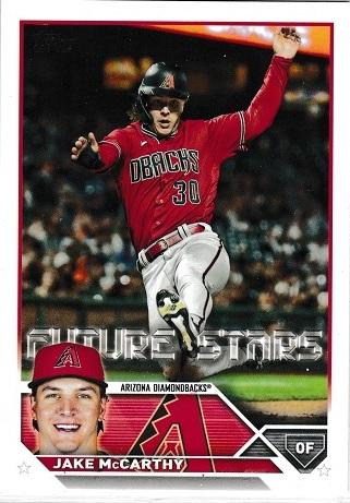 Jake McCarthy #422 Prices | 2023 Topps | Baseball Cards