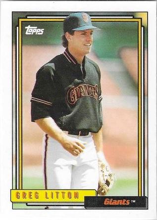 Greg Litton #238 Prices | 1992 Topps | Baseball Cards