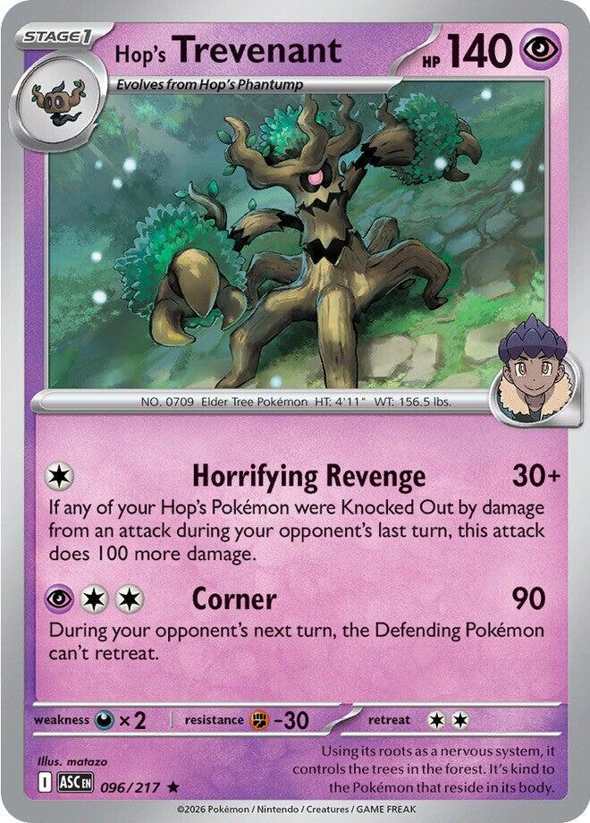 Hop's Trevenant #96 Prices | Pokemon Ascended Heroes | Pokemon Cards