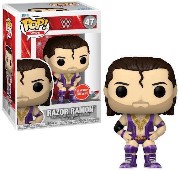 Razor Ramon [Metallic] #47 Prices | Funko POP WWE | New & Loose Values