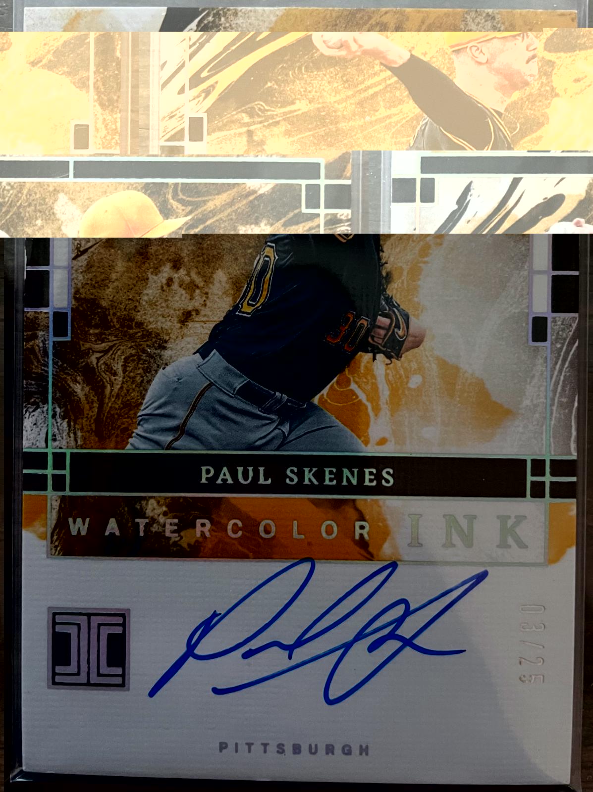 Paul Skenes [Holo Silver] #WCS-PS Prices | 2024 Panini Impeccable Watercolor Signature ...