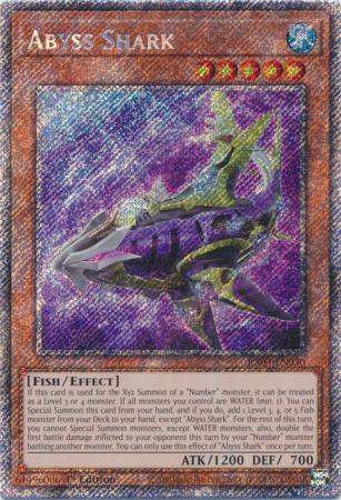 Abyss Shark [Platinum Secret Rare] RA03-EN030 Prices | YuGiOh Quarter ...
