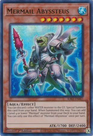 Mermail Abyssteus [Ultra Rare] RA03-EN007 Prices | YuGiOh Quarter ...