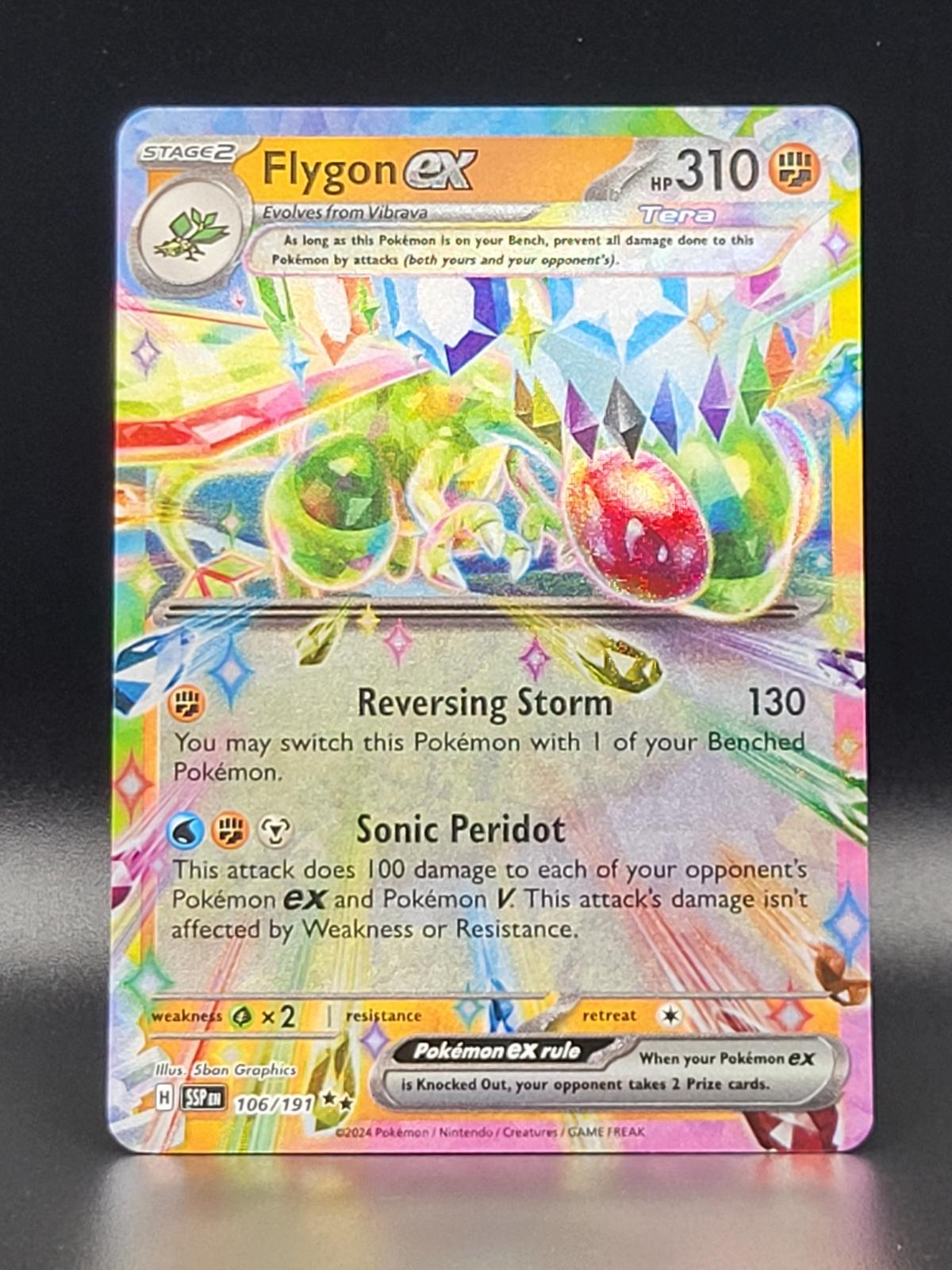 Flygon ex #106 Prices | Pokemon Surging Sparks | Pokemon Cards