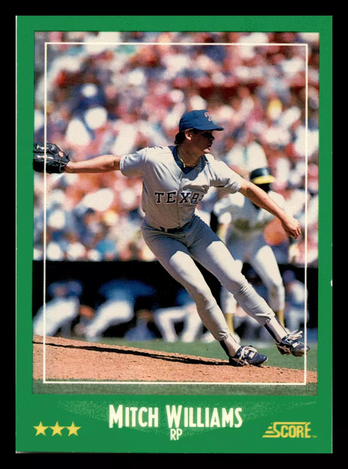 Mitch Williams #339 Prices | 1988 Score | Baseball Cards