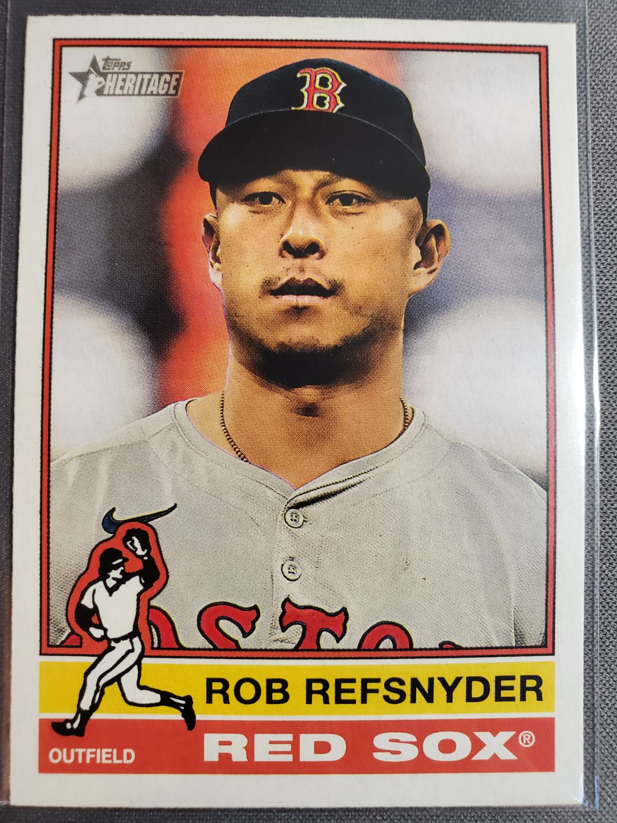 Rob Refsnyder #213 Prices | 2025 Topps Heritage | Baseball Cards