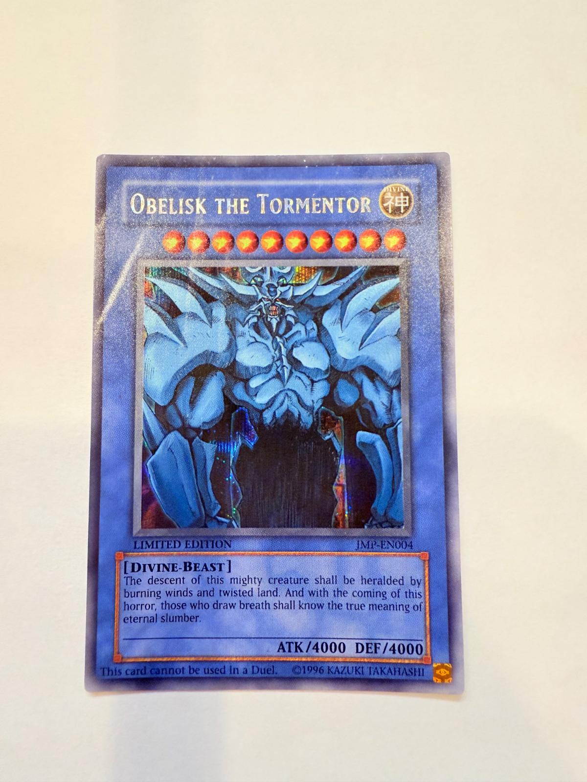 Obelisk the Tormentor | Ungraded | YuGiOh Shonen Jump Promo