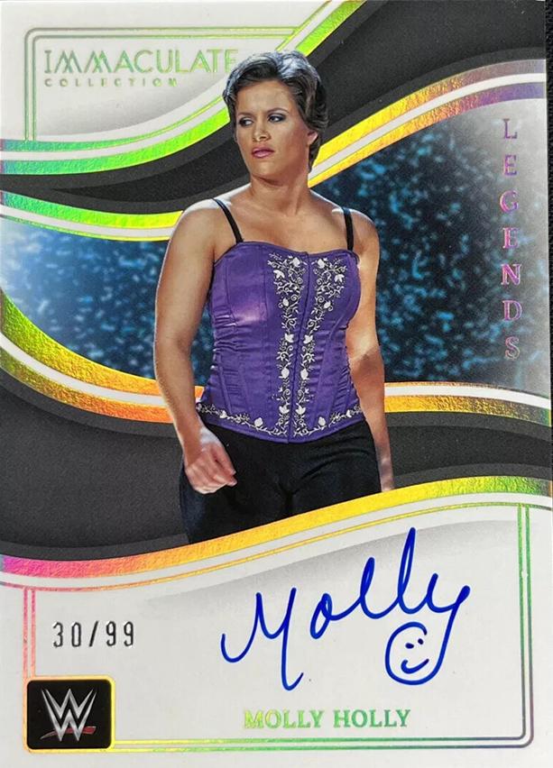Molly Holly #IL-MHY Prices | 2023 Panini Immaculate WWE Legend ...