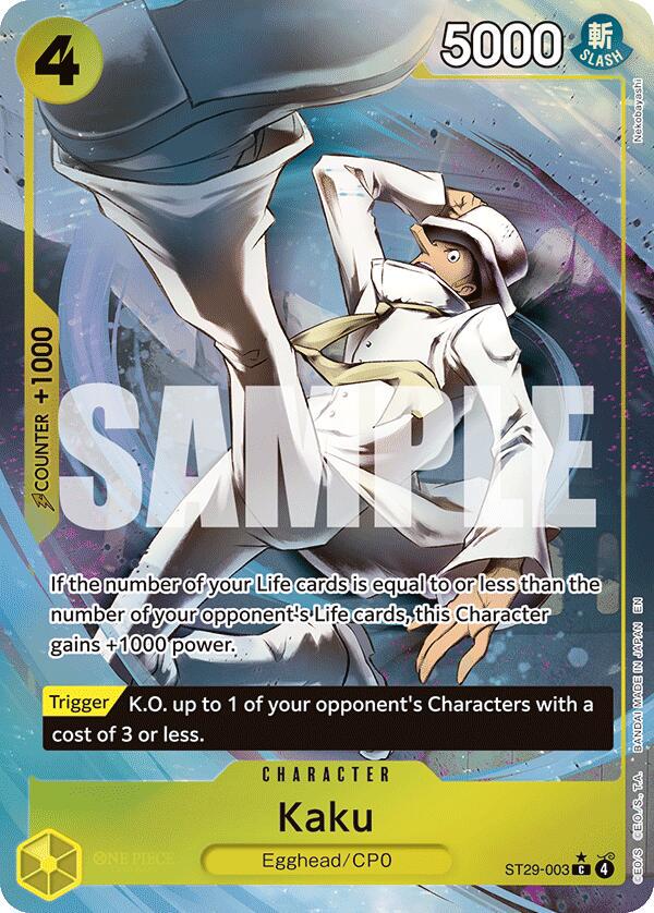 Kaku [Full Art] ST29-003 Prices | One Piece Starter Deck 29: Egghead ...