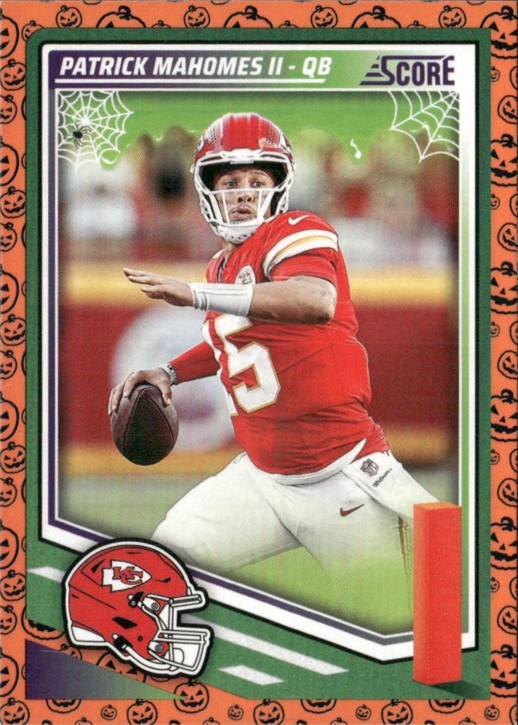 Patrick Mahomes II [Trick or Treat] #100 Prices | 2025 Panini Score ...