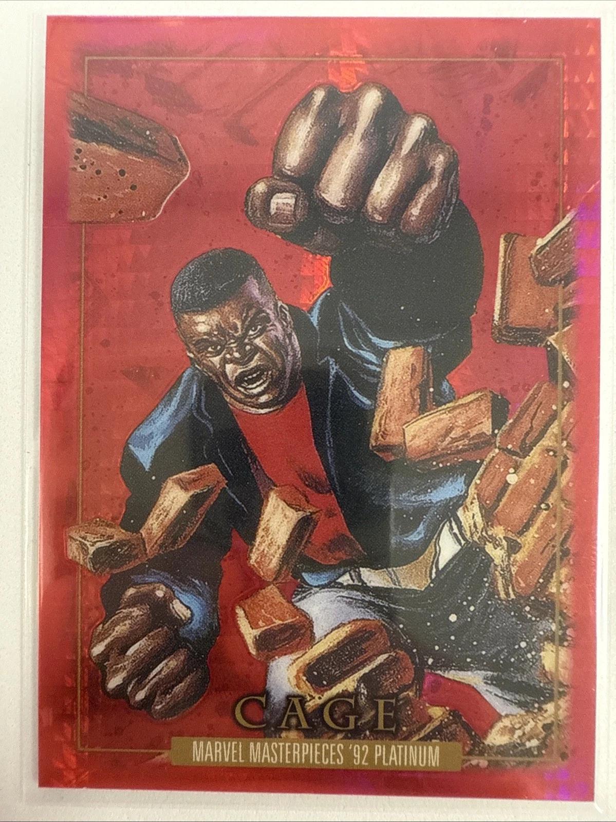 Cage [Red Prism] #17 Prices | Marvel 2024 SkyBox Masterpieces ’92 ...