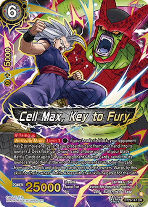 Cell Max, Key to Fury BT29-147 Prices | Dragon Ball Super Fearsome ...