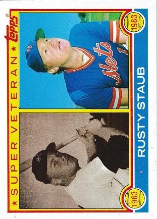 Rusty Staub #741 Prices | 1983 Topps | Baseball Cards