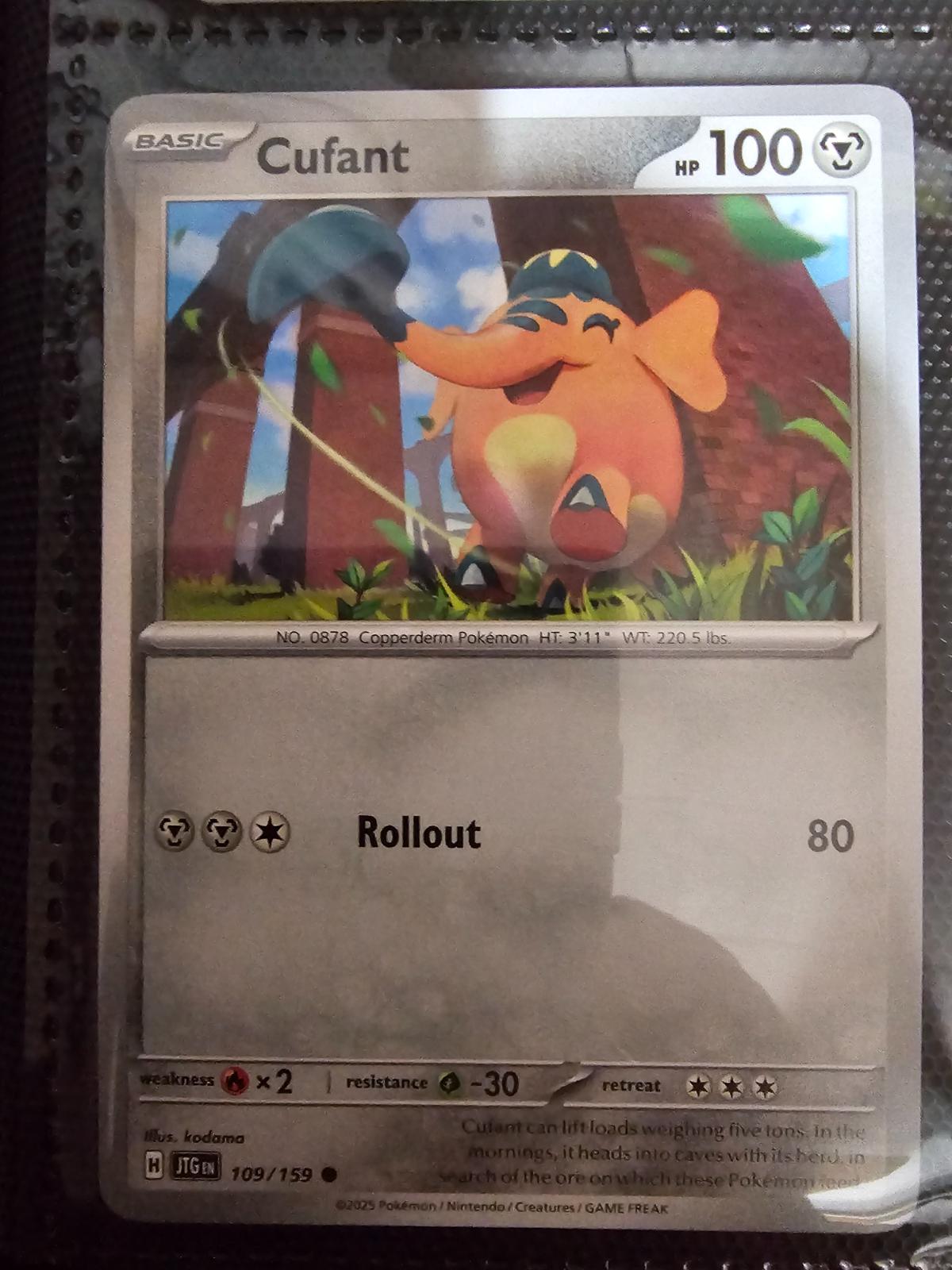 Cufant #109 Prijzen | Pokemon Journey Together | Pokemon Kaarten