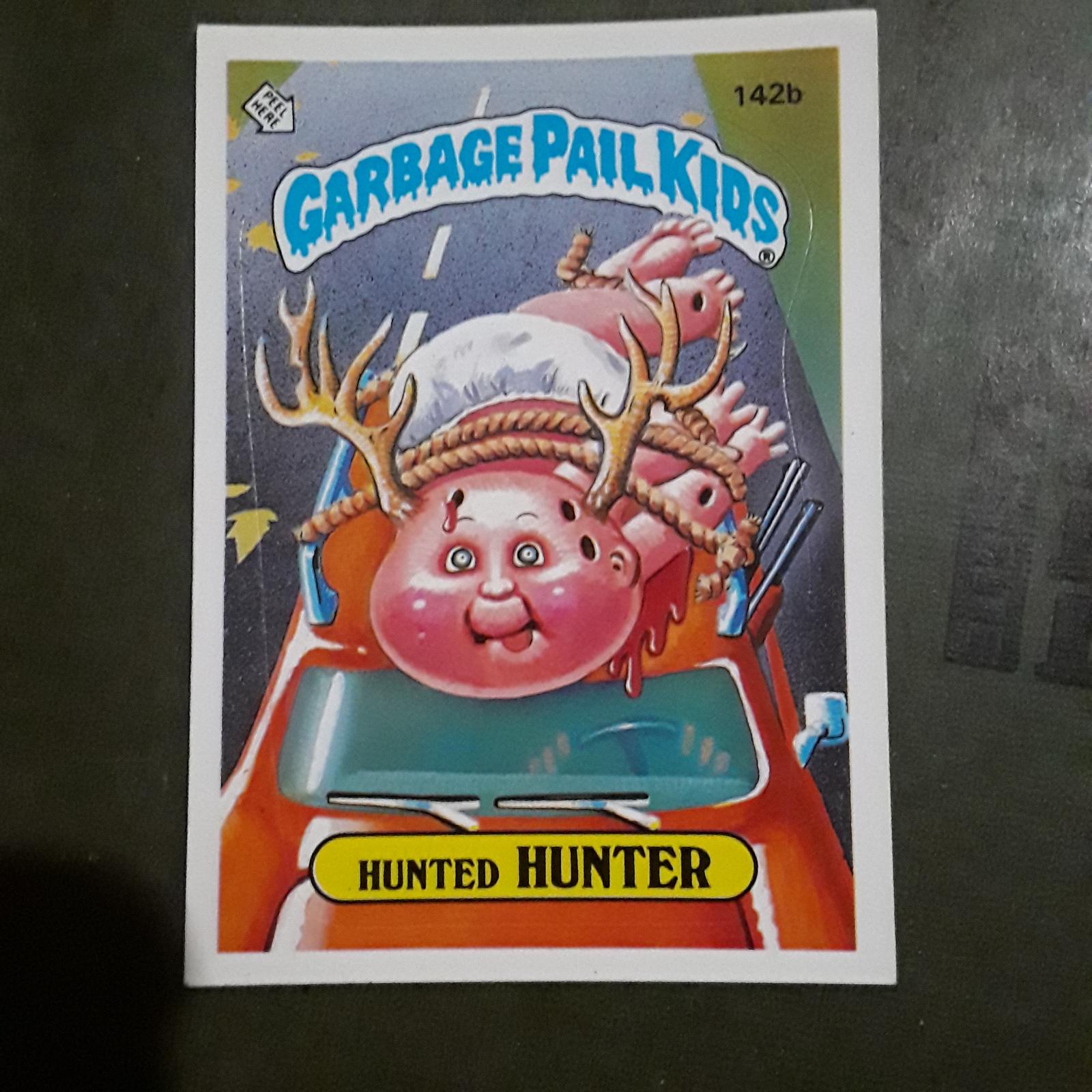 Hunted HUNTER #142b Prices | 1986 Garbage Pail Kids | GPK Cards