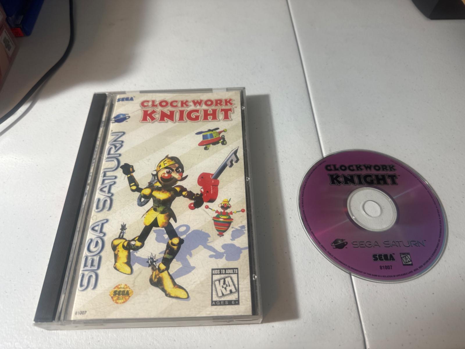 Clockwork Knight | Item, Box, and Manual | Sega Saturn