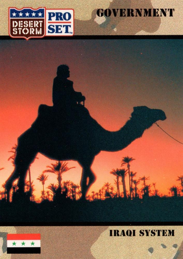 Iraqi System #93 Prices | 1991 Pro Set Desert Storm | Baseball Cards