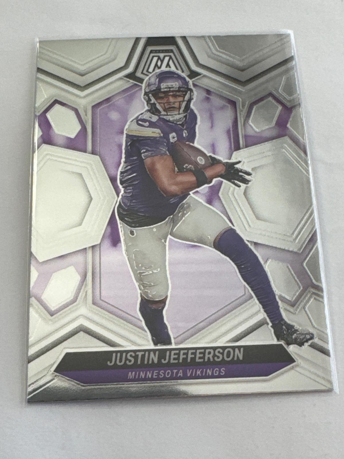 Justin Jefferson #143 Prices | 2024 Panini Mosaic | Football Cards